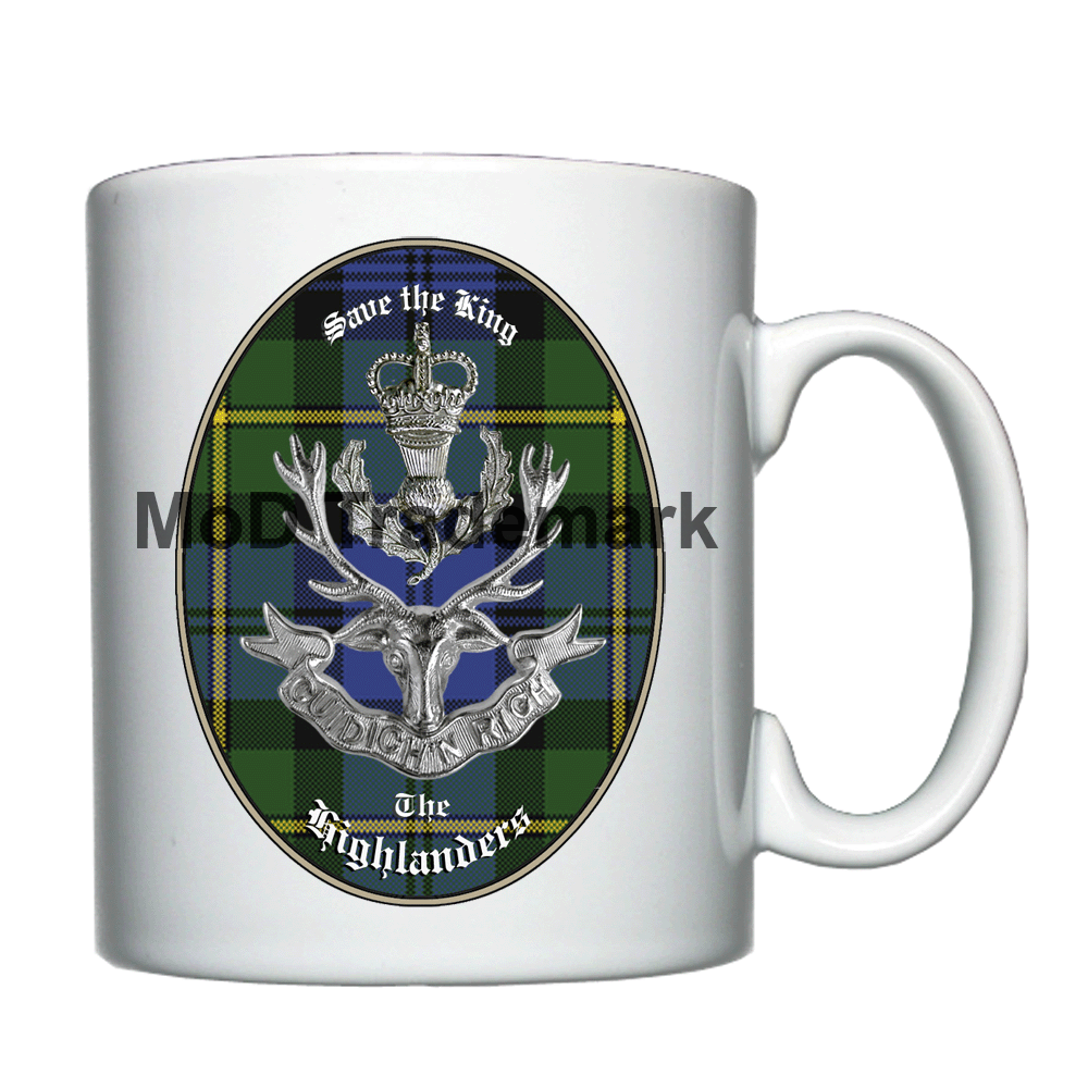 The Highlanders (Seaforth, Gordons and Camerons), personalised mug | eBay