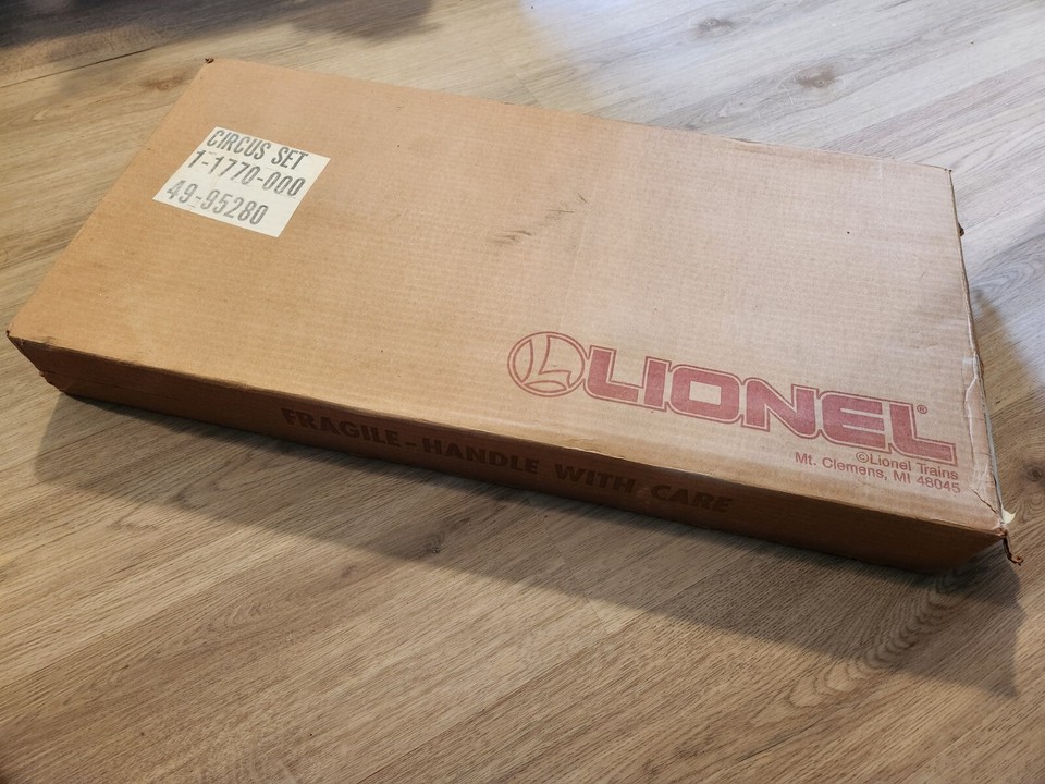 Lionel 1989 Sears Circus Train Set Complete O Gauge Vintage | eBay