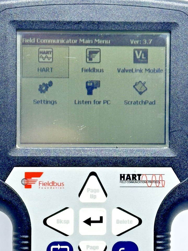EMERSON HART 375 Field Communicator Fieldbus | eBay
