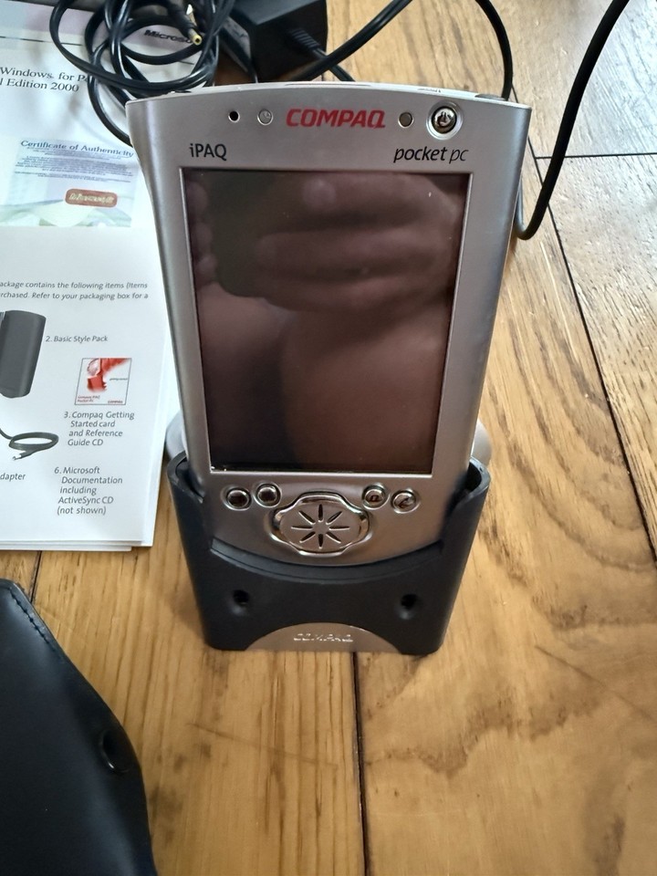 HP Compaq iPAQ Pocket PC H3630 Used Once Complete in Original Packaging ...