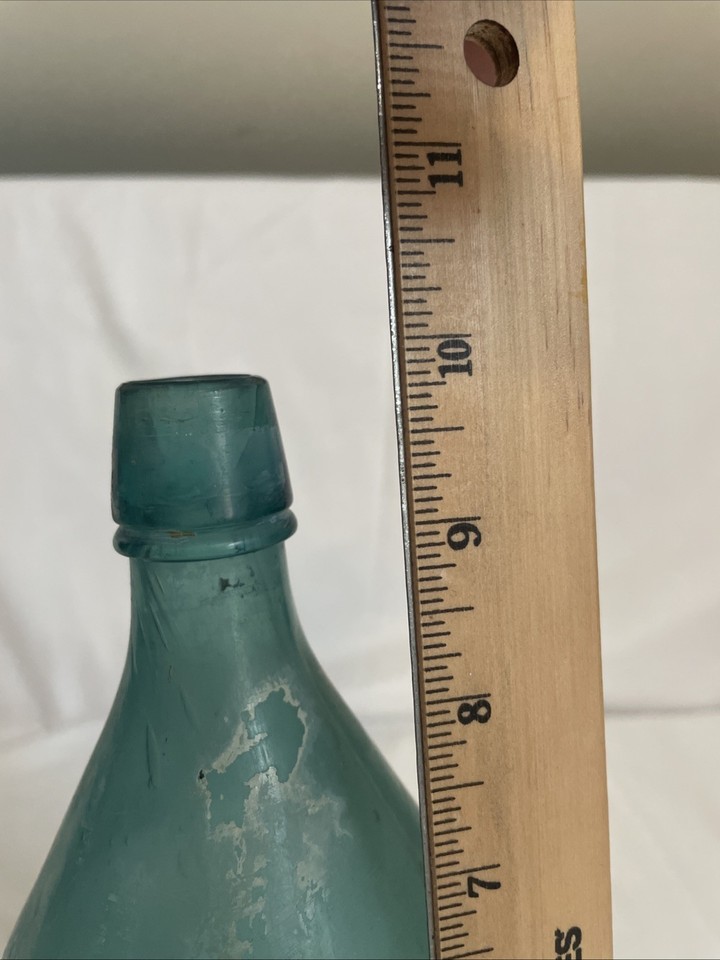 Rich Teal Gettysburg Katalysine Water / Whitney Glass Works Bottle. | eBay