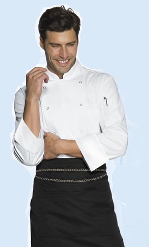 Camice ANTIMACCHIA Cuoco Uomo Bianca Super Leggera Traspirante 59008 ...