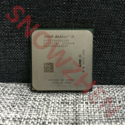 AMD Athlon II X2 270 CPU 3.4 GHz 533 MHz Socket AM3 Dual-Core Processor ...