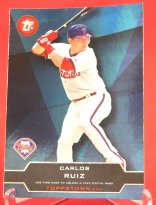 Carlos Ruiz Topps Town 2011 Baseball Card #TTOD-22 | eBay