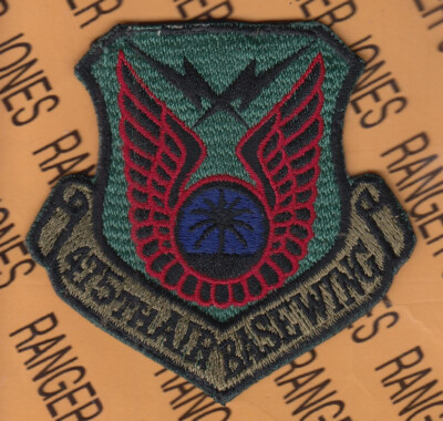 USAF Air Force 475th Air Base Wing ABW~4.75" OD Green BDU c/e | eBay