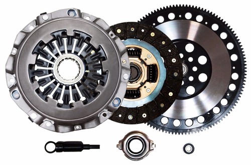 QSC Stage 1 Clutch & Forged Racing Flywheel Kit for 02-05 WRX 2.0L ...