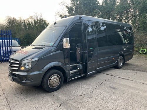 2014 (64 Plate) EVM 2.2l 516 Mercedes Sprinter Euro 6 16 Seat Mini ...