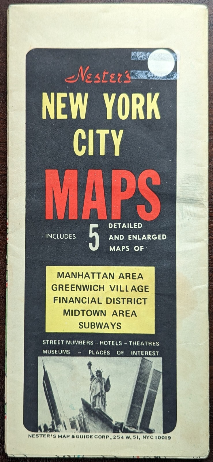 Nester's New York City Map - Includes Five Detailed & Enlarged Maps ...