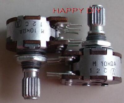 Model 16 Audio Dual Potentiometer 10KA Handle Length 10mm For Panasonic ...