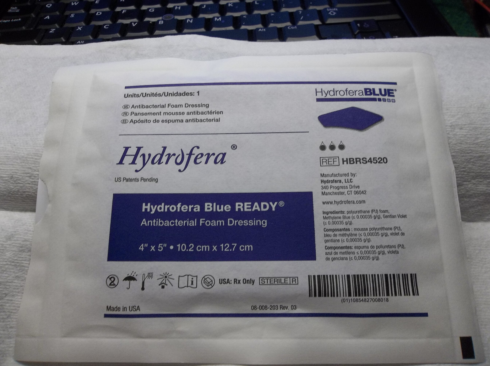 HYDROFERA Blue READY Pads box of 10 plus 5 extra | eBay
