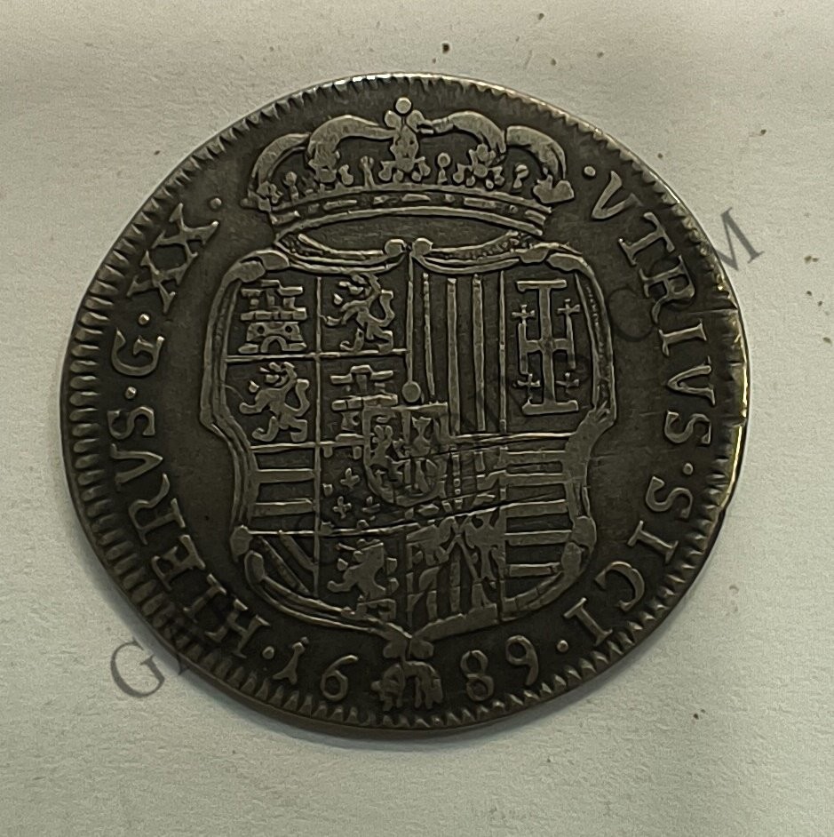 Carlos II Royaume Des Deux Siciles. Ceca Naples 20 Grana (1 Tari) De L ...