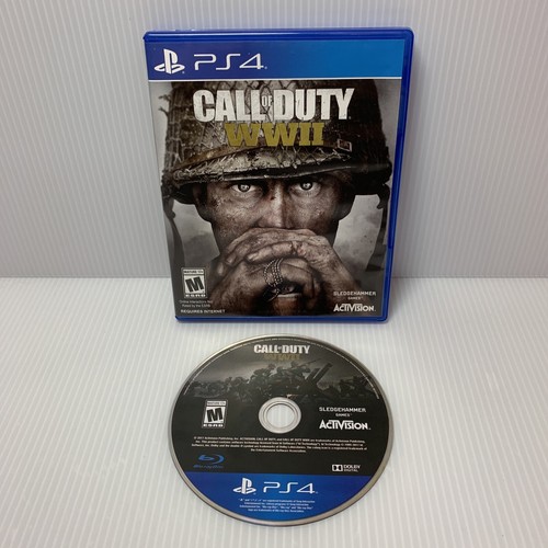 Call Of Duty: WWII (Sony Playstation 4 PS4, 2017) ~ Complete ~ COD WW2 ...