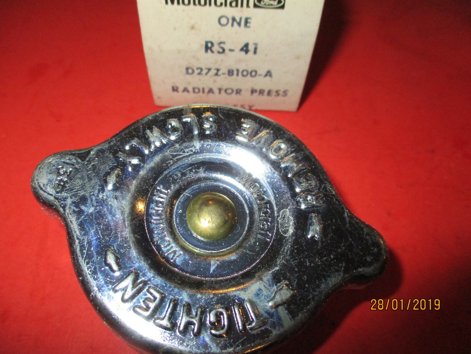 FORD MUSTANG -TORINO-TRUCKS PINTO-GALAXIE--RADIATOR CAP MOTORCRAFT-13 ...