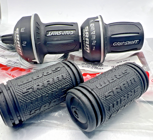 SRAM MRX Comp Grip Shift Twist Shifter 3x7 Speed with SRAM Grips BRAND ...