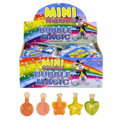 MINI MAGIC TOUCHABLE BUBBLES BOYS GIRLS TOY FAVOR LOOT BIRTHDAY PARTY ...