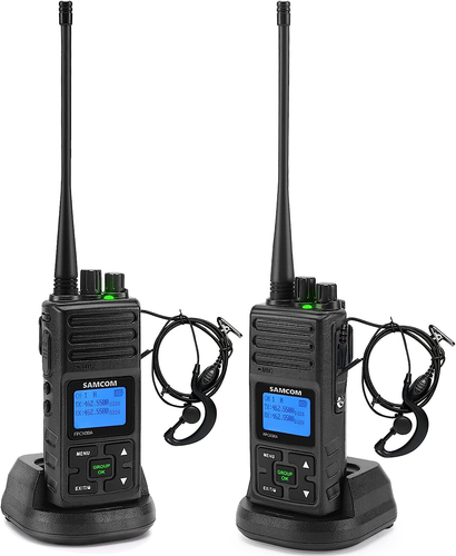 Two Way Radio Long Range Rechargeablesamcom 2 Way Radio Walkie Talkies ...