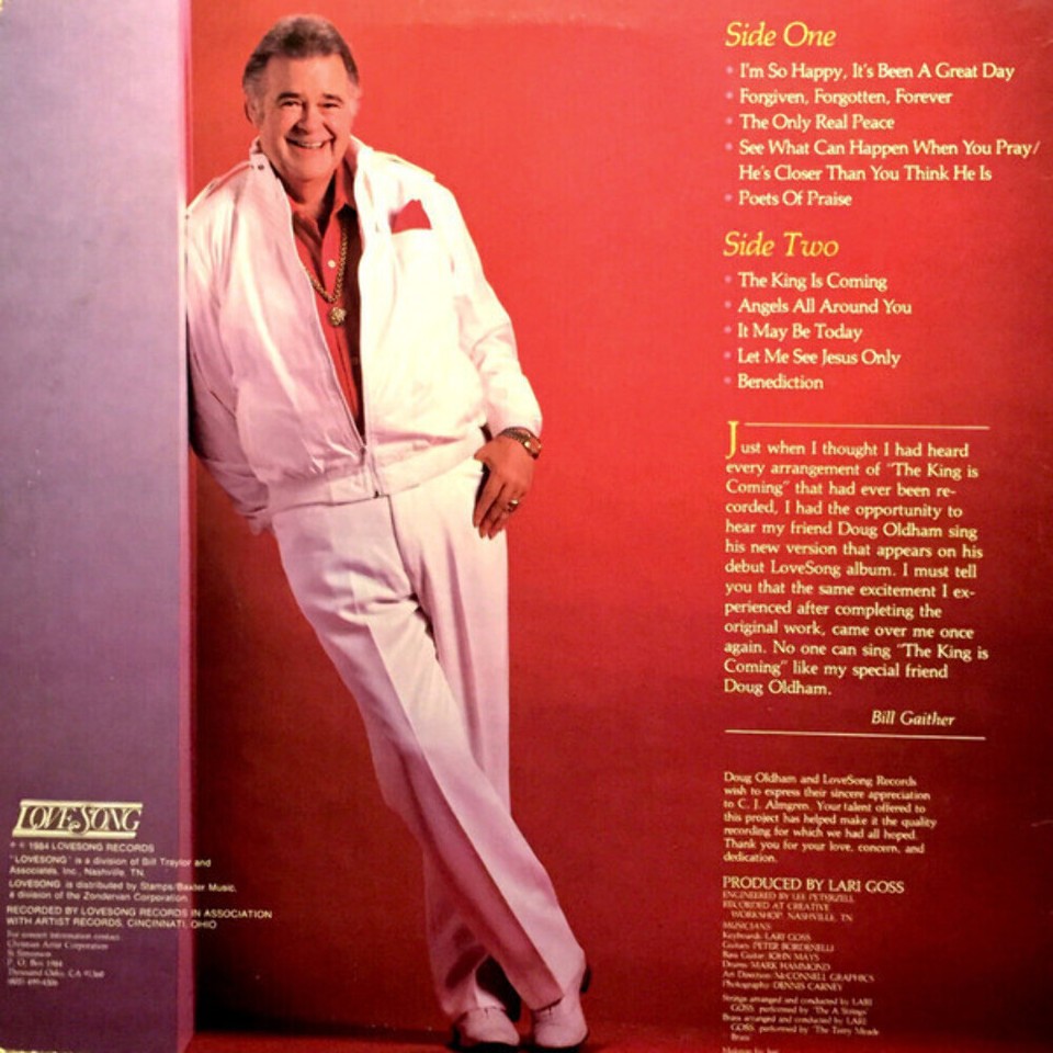 Doug Oldham - Poet Of Praise (LP, Album) | eBay