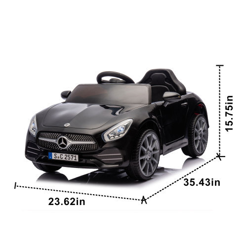 Mercedes-Benz CLS 350 Ride-On Car for Kids, 12V, 2WD, Bluetooth, LED, 1 ...