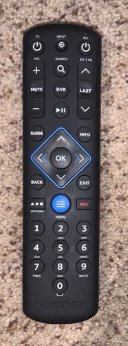 Spectrum Cable Box Remote Control P17335-003 Wireless MG3-R31160B ...