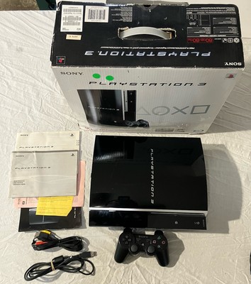 Sony PlayStation 3 (PS3) 80GB CECHL01 System with Original Box! Read ...