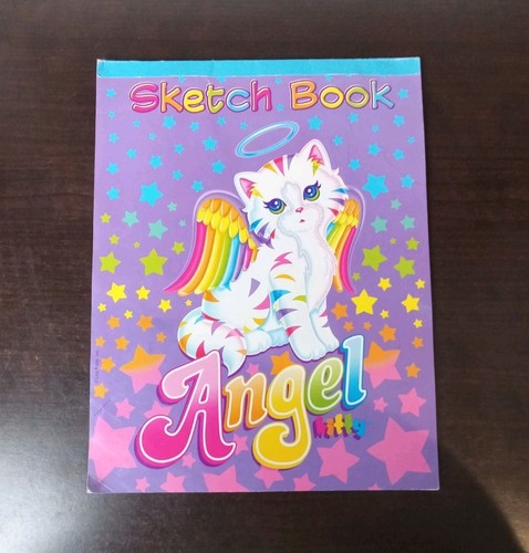 Lisa Frank Angel Kitty Sketch Book Tear And Share Pages Kitten Cat 90s ...