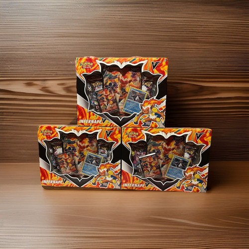 Pokemon TCG Infernape V Box 1 FUSION STRIKE 2 LOST ORIGIN 1 ASTRAL ...