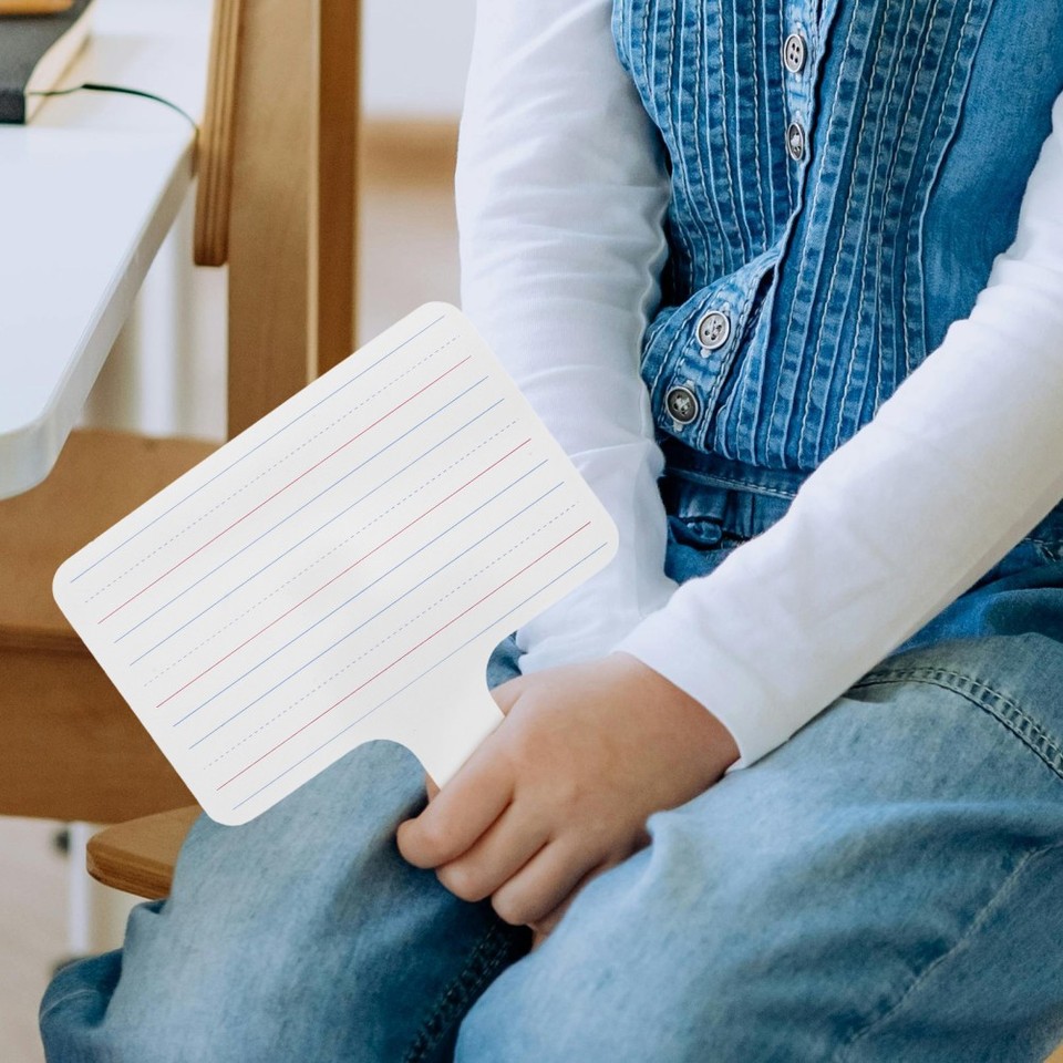 Dry Erase Board Erasable Whiteboard Handheld Writing Scoring Board ...