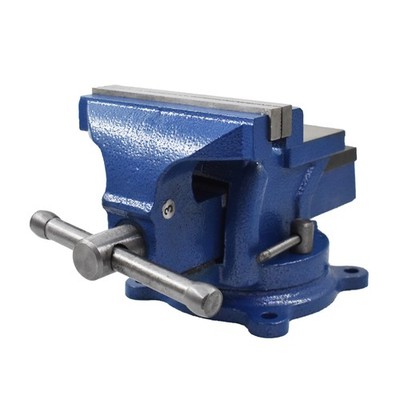 4" Mechanic Bench Vise Table Top Clamp Press Locking Swivel Base Heavy ...