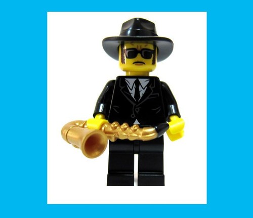 SEALED Series 11 LEGO Jazz Musician Saxophone Player Music Instrument ...