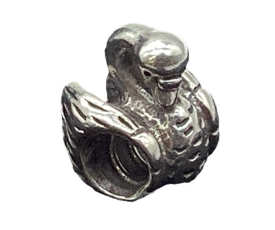 Retired Pandora Silver ALE 925 Ugly Duckling Swan Charm 790319 FREE ...