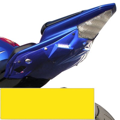 (Paint Color: Yellow) 2006-2007 Yamaha R6 Hotbodies Undertail w/LED ...