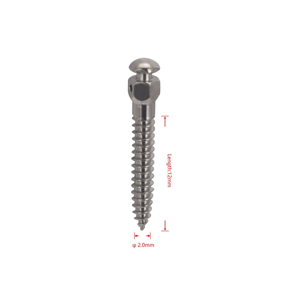 Dental Ortho Micro Implants Mini Screws Titanium Ф1.4/1.6/2.0mm*6/8 ...
