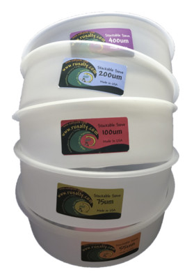 SIEVE 12" 75 um Harvest Zooplankton Copepod Tisbe Pods Tigger Live Fish ...