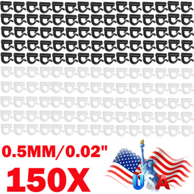 150x Fast Change Spinner Clevis Plastic Fishing Clevis Crawler Harness ...