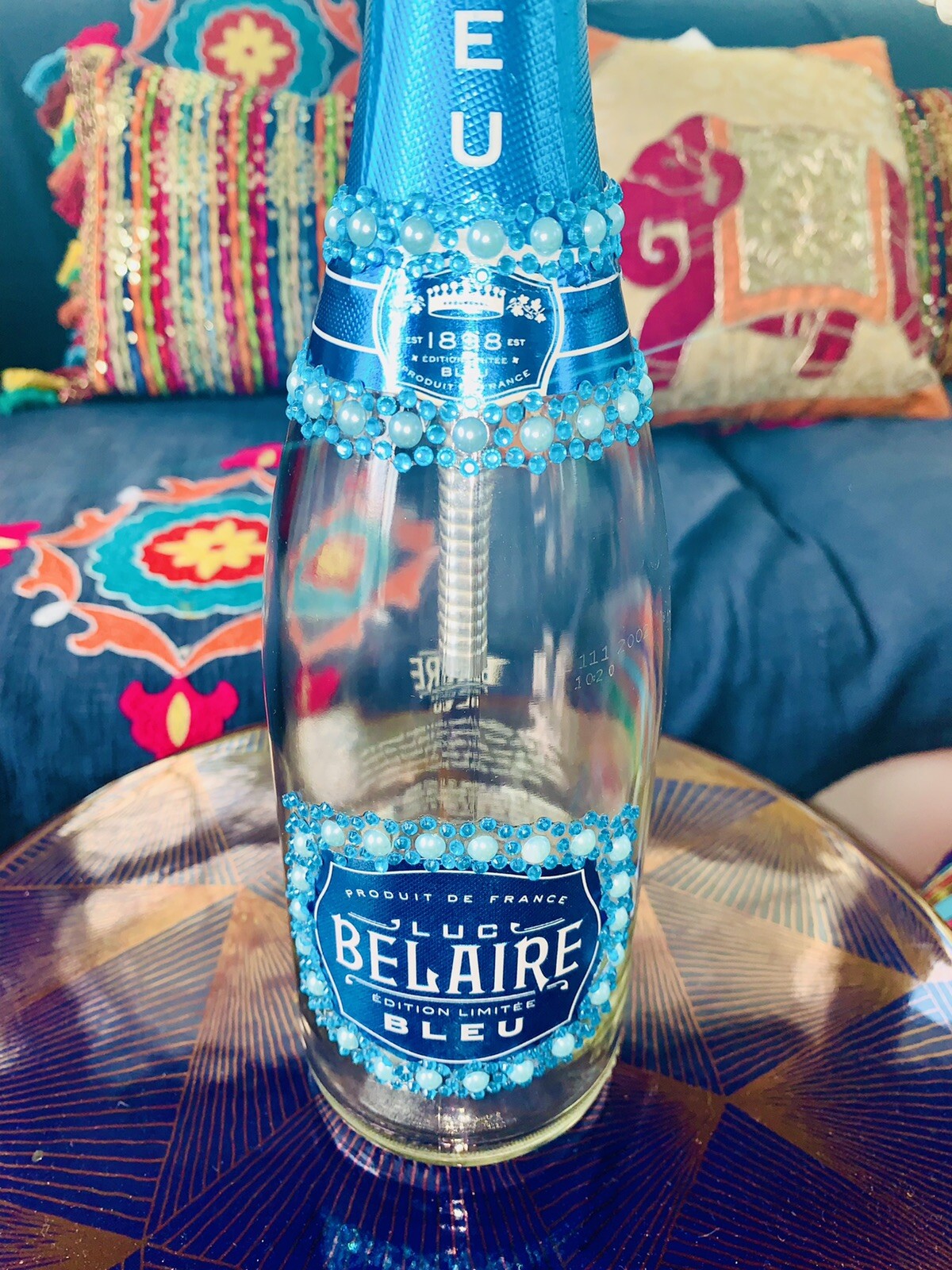 Luc Belaire Luxe Bleu Hookah Shisha Lamp Patio Deck Champagne Party ...