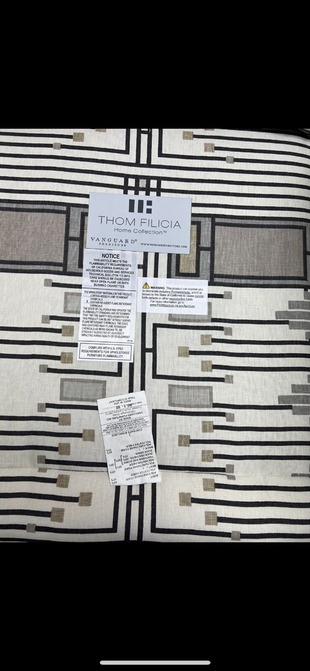 Vanguard Colvin Chair, Thom Filicia Home Collection. | eBay