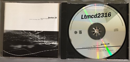 Section 25 Deus Ex Machina Archive Recordings 1983-1985 1998 Cd LTMCD ...