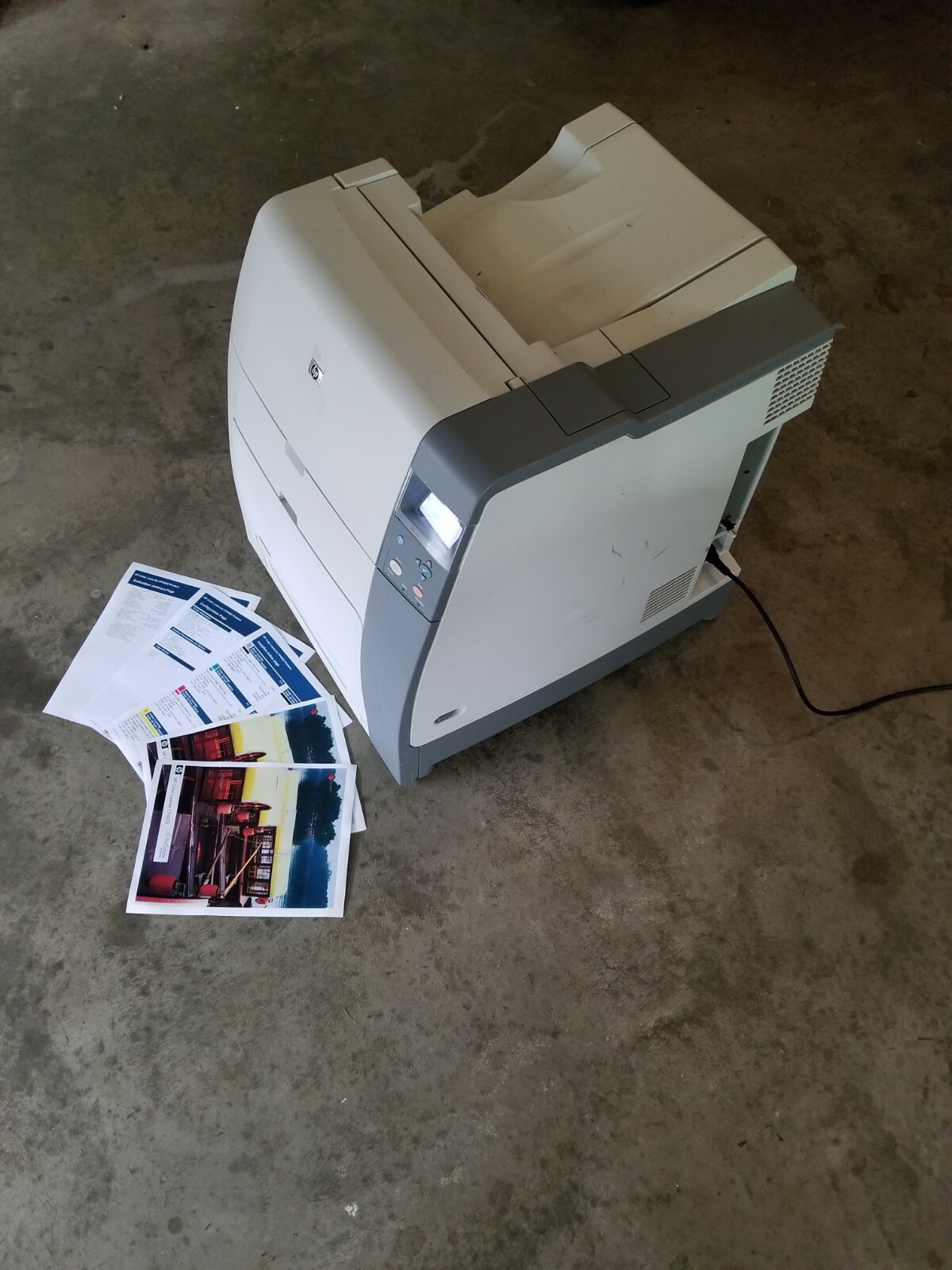 HP COLOR LASERJET CP4005N WORKGROUP LASER PRINTER | eBay