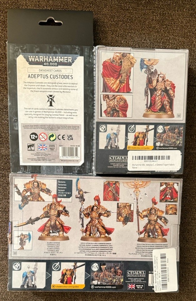 Warhammer 40k Adeptus Custodes Trajann, Allarus Custodians And ...