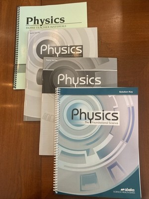 ABeka Homeschool Physics Teacher Keys, High School, Good Condition | eBay