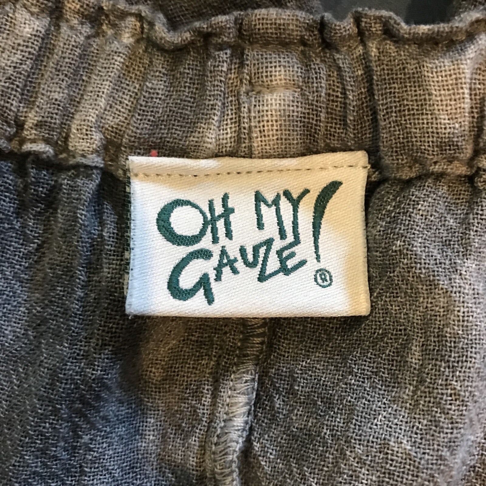 Oh My Gauze Batik Wash Pants Capri Pocket Leg Cotton … - Gem