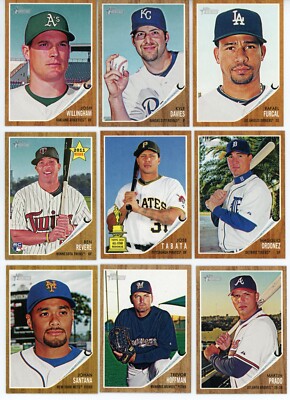 2011 Topps Heritage Baseball SP SHORT PRINTS YOU PICK Finish Your Set ...