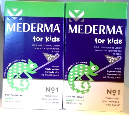 2 Pack Mederma For Kids Triple Action Formula, For Ages 2+ (0.7oz/20g ...