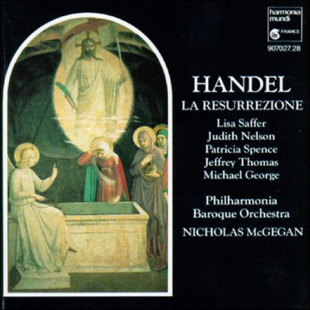George Frideric Handel: La Resurrezione (CD, Mar-1991, Harmonia Mundi ...