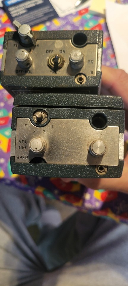 Vintage Lot Of 2 Motorola HT220 Handie-Talkie Radio for PARTS ONLY | eBay