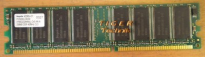 Hynix HYMD26464A8-H AA-A PC2100U-25330 CL2 5 512MB DDR1 266MHz RAM ...