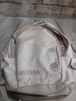 doTERRA backpack Bag Light Grey Purple | eBay