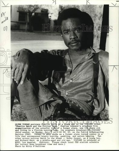 1978 Press Photo Glynn Turman in "Charlie Smith and the Fritter Tree ...