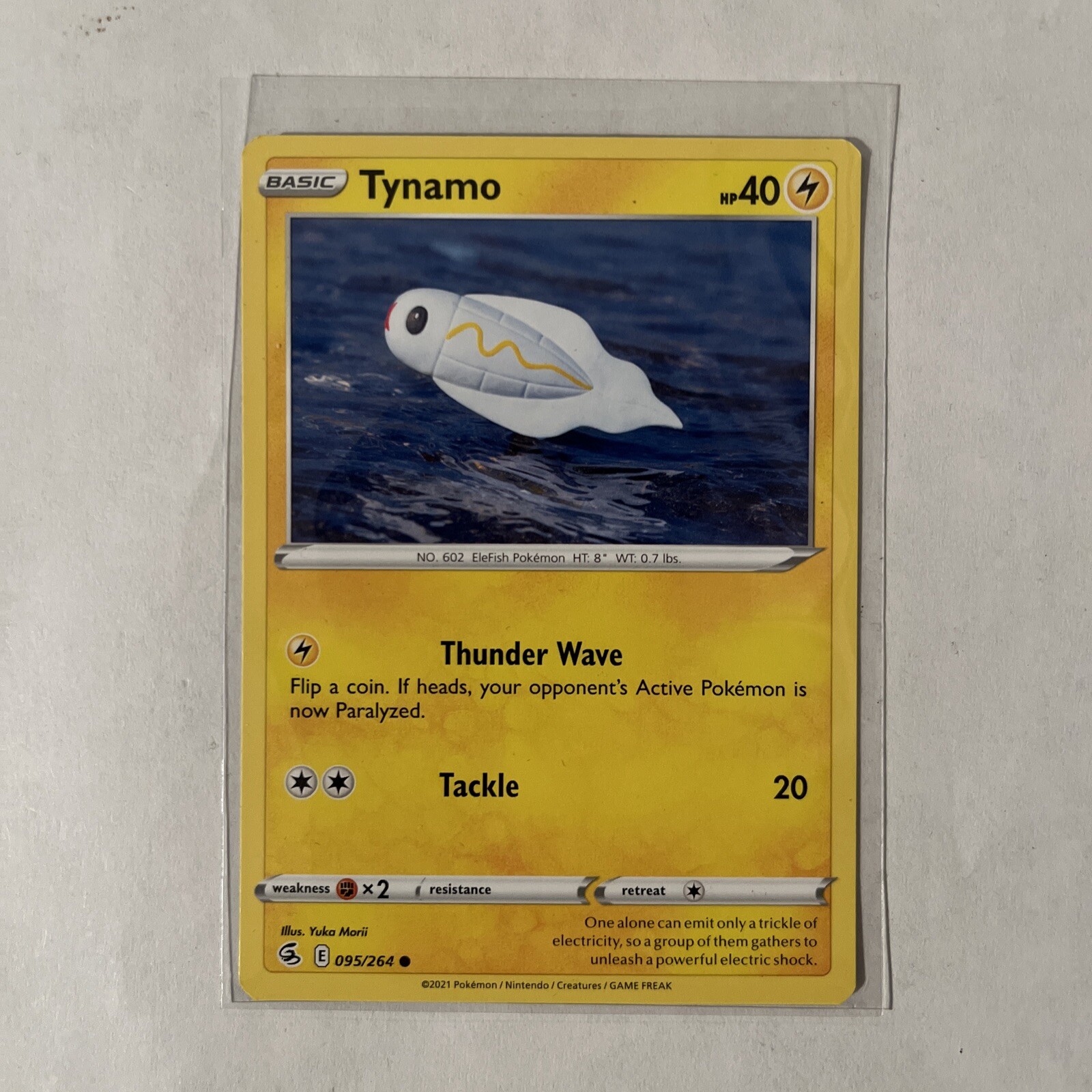 Tynamo #095/264 SWSH Fusion Strike Pokemon Common Card | eBay