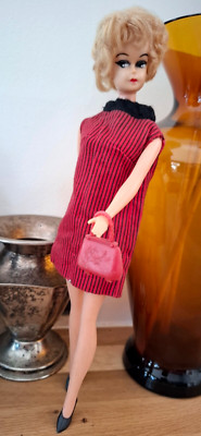 Vintage Barbie Clone _ Hongkong Bubble Cut doll in Davtex Candy dress ...